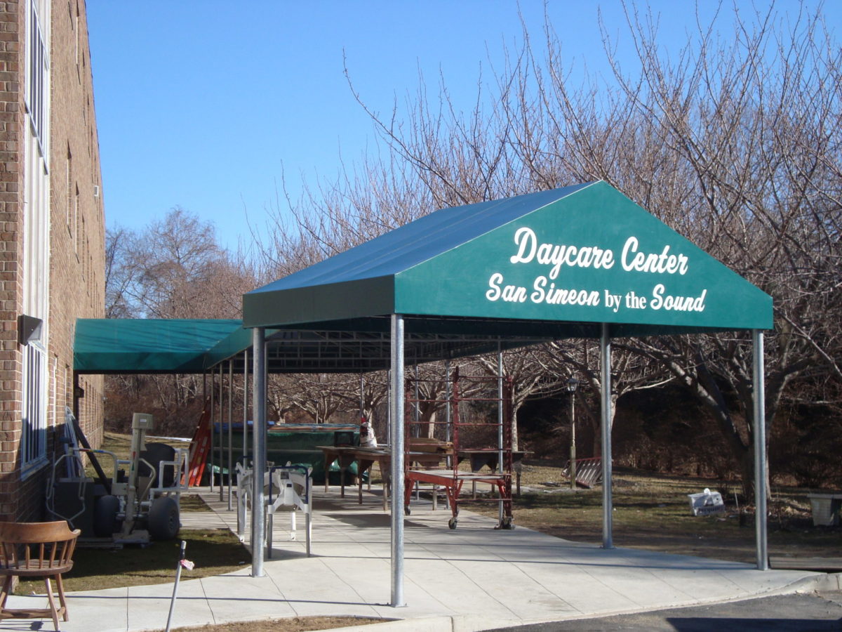 Mills Commercial Entrance Canopy | Wm. J. Mills & Co.